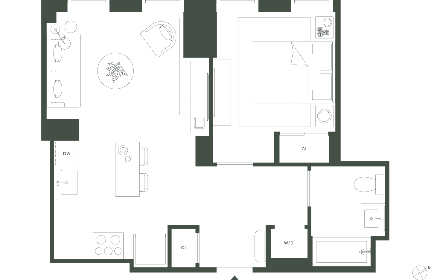 Current Availability | Luxury Apartments for Rent at 420 Carroll
