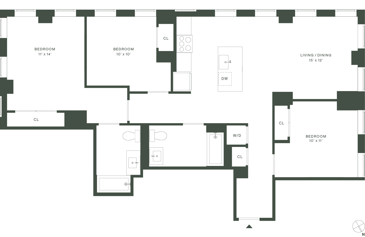 Current Availability | Luxury Apartments for Rent at 420 Carroll